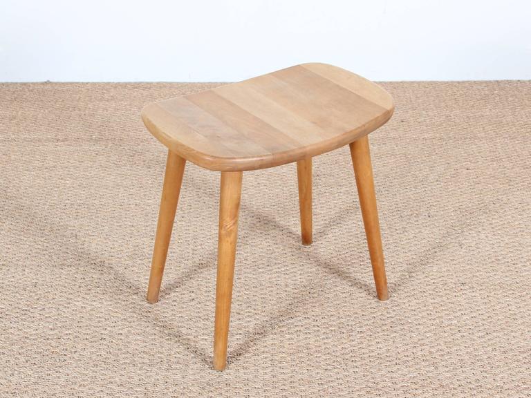 Mid-Century Modern Scandinavian Lounge Stool Model "Palle" by Yngve ...