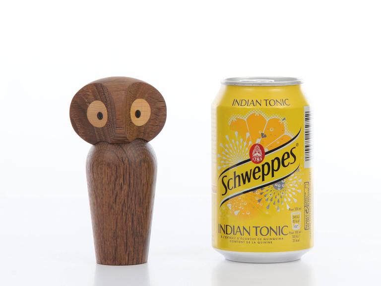 Owl in Smoked Oak by Paul Anker Hansen, New Edition at 1stDibs