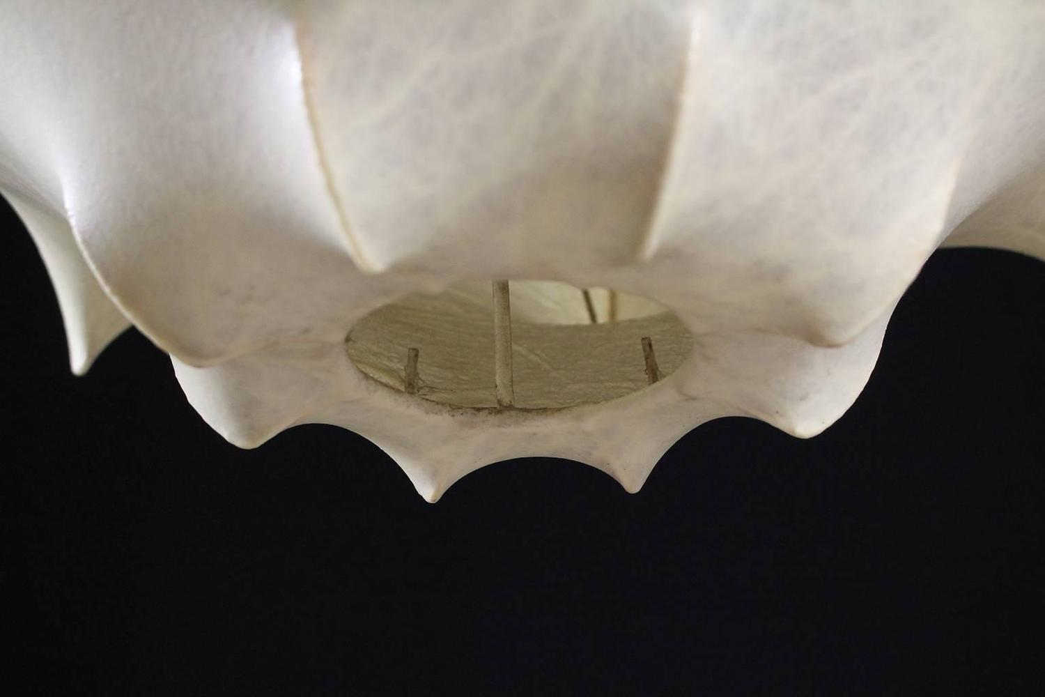 Flos 'Viscontea' Cocoon Resin Hanging Lamp by Achille Castiglioni ...