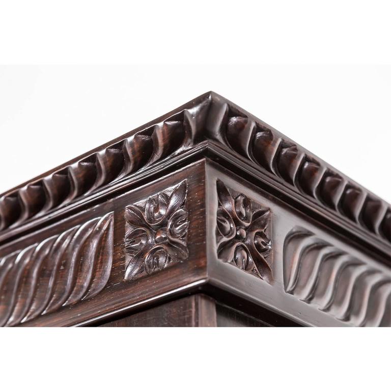 Anglo-Indian or British Colonial Rosewood Library Bookcase For Sale at ...