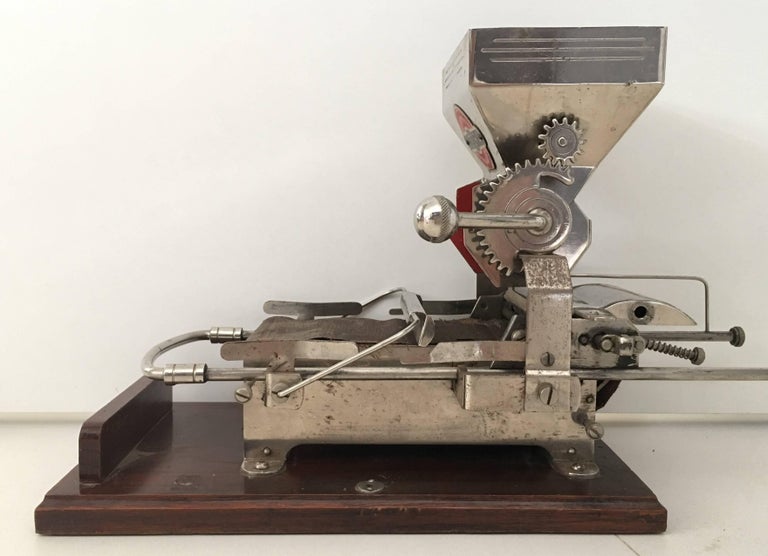 1920 Vintage Automatic Machine for Rolling Tobacco at 1stDibs