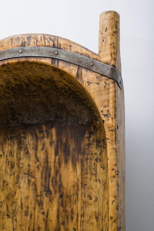 Overgrown Wood Trog from the 1920s For Sale at 1stDibs