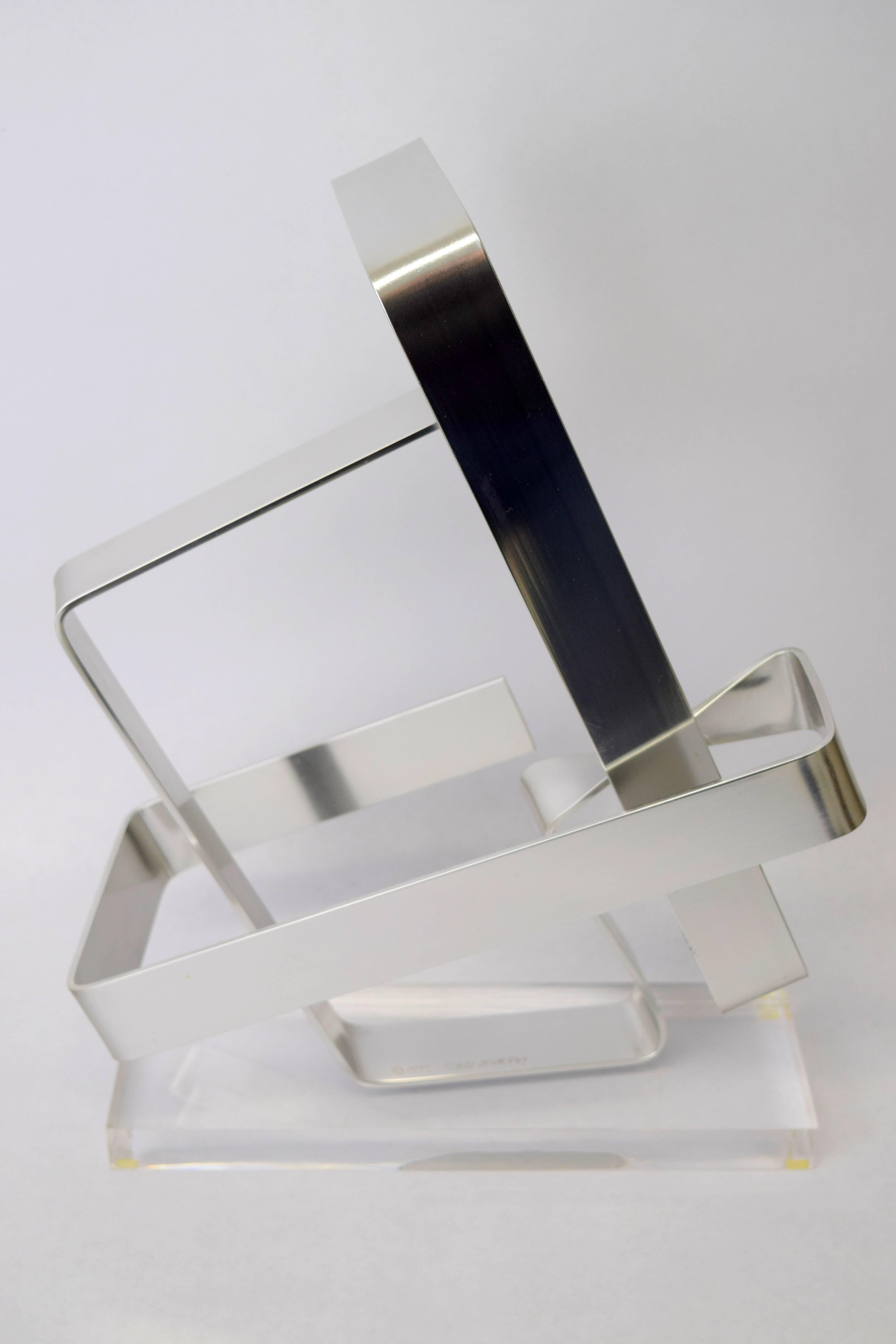 Dan Murphy Aluminum Ribbon Sculpture, 1977 For Sale at 1stDibs | dan ...