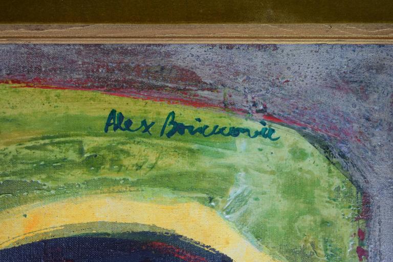 Aleksander Bozickovic, BOZ Abstract Figurative Oil Composition For Sale ...