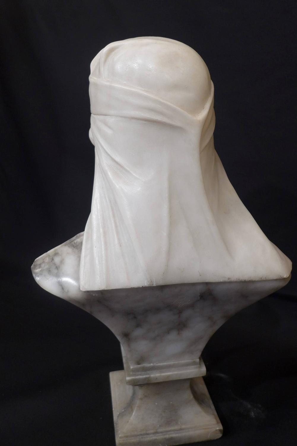 Alabaster and Marble, Guglielmo Pugi Italian Sculpture, circa 1900 at ...
