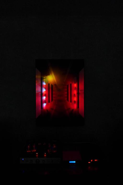 Fantastic Journey Acrylic on Canvas and Electronic by Alain Bisson ...