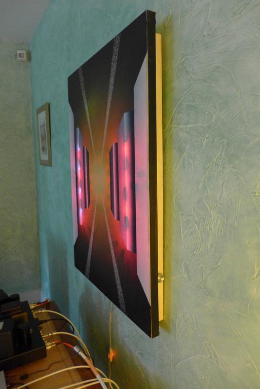 Fantastic Journey Acrylic on Canvas and Electronic by Alain Bisson ...