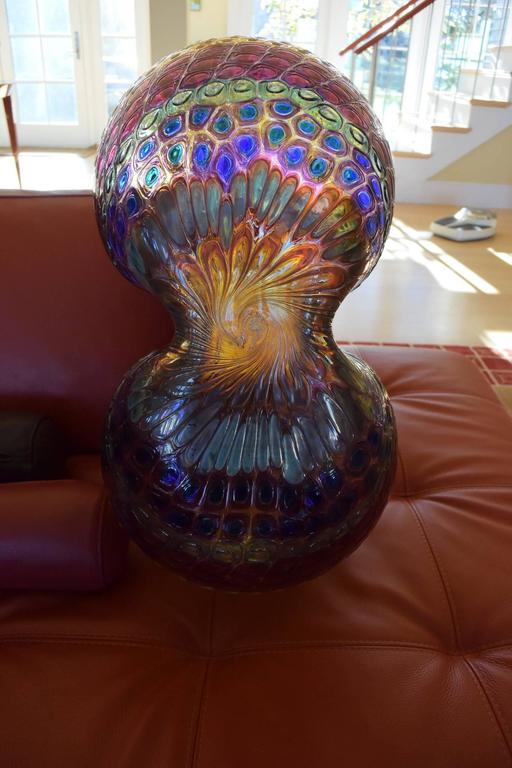 Stephen Rolfe Powell, Glass Murrine Large Vessel, 2000, Signed For Sale ...