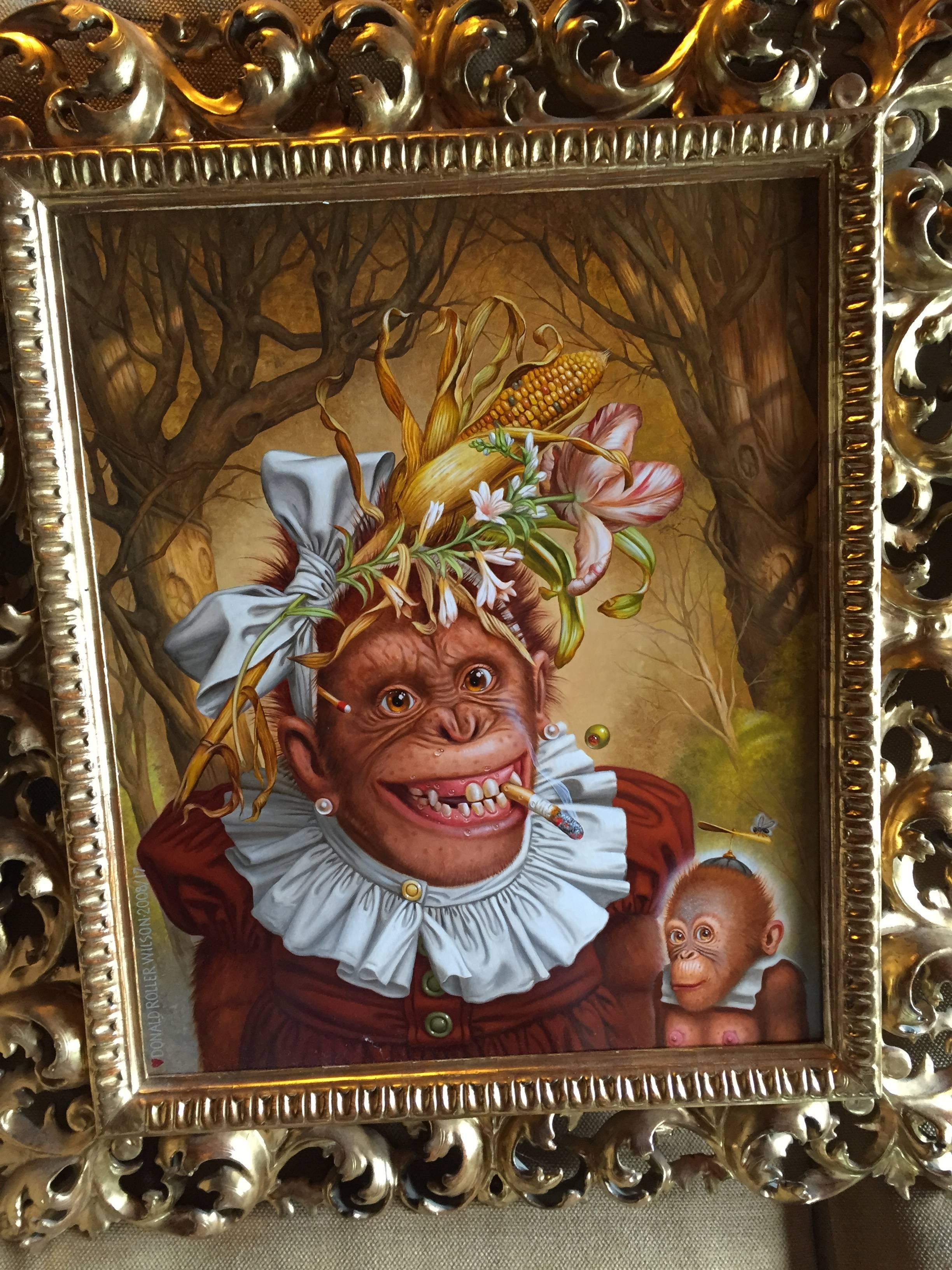 Donald Roller Wilson Painting "The Seldom Seen Joanne, Naughty Betty ...