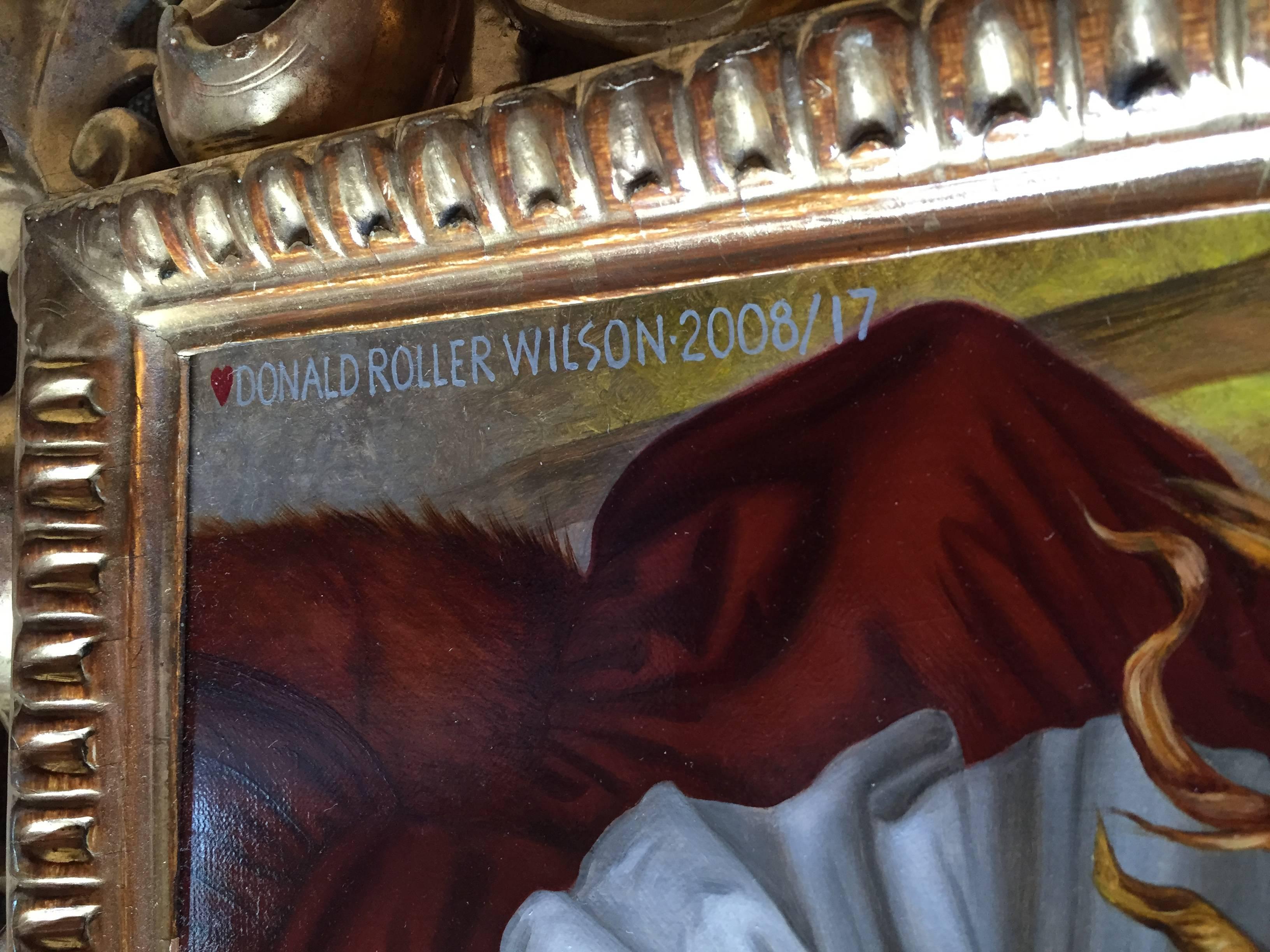 Donald Roller Wilson Painting "The Seldom Seen Joanne, Naughty Betty ...