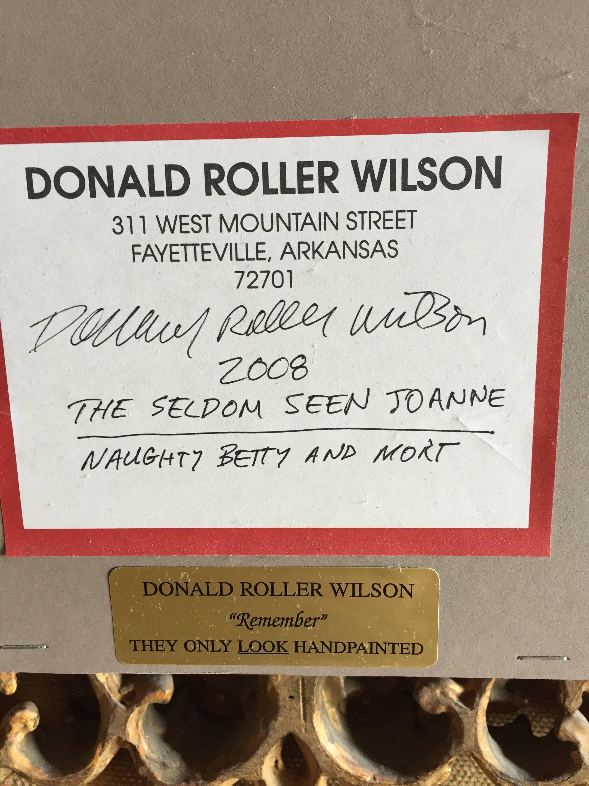 Donald Roller Wilson Painting "The Seldom Seen Joanne, Naughty Betty ...