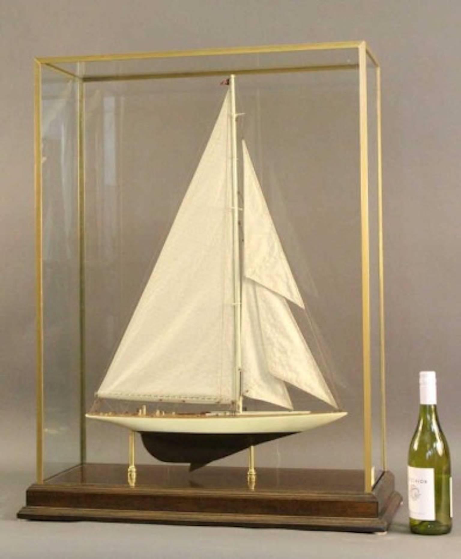 Model of the America’s Cup Yacht “Enterprise” For Sale at 1stDibs ...