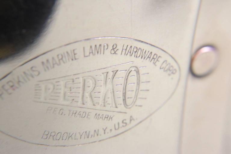 Pair of Perko Port and Starboard Lanterns at 1stDibs