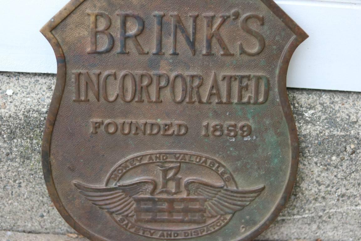 Brink's Badge at 1stDibs | brinks badge, when was brinks founded