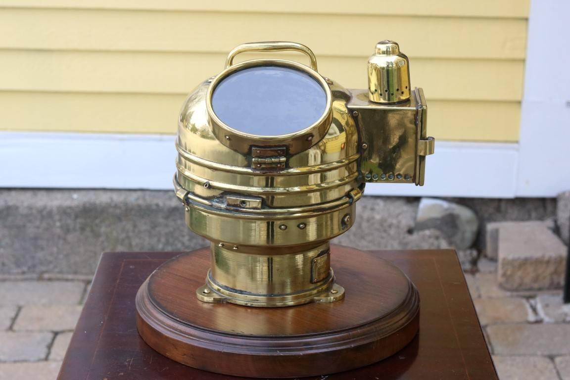 Brass Lifeboat Binnacle For Sale at 1stDibs