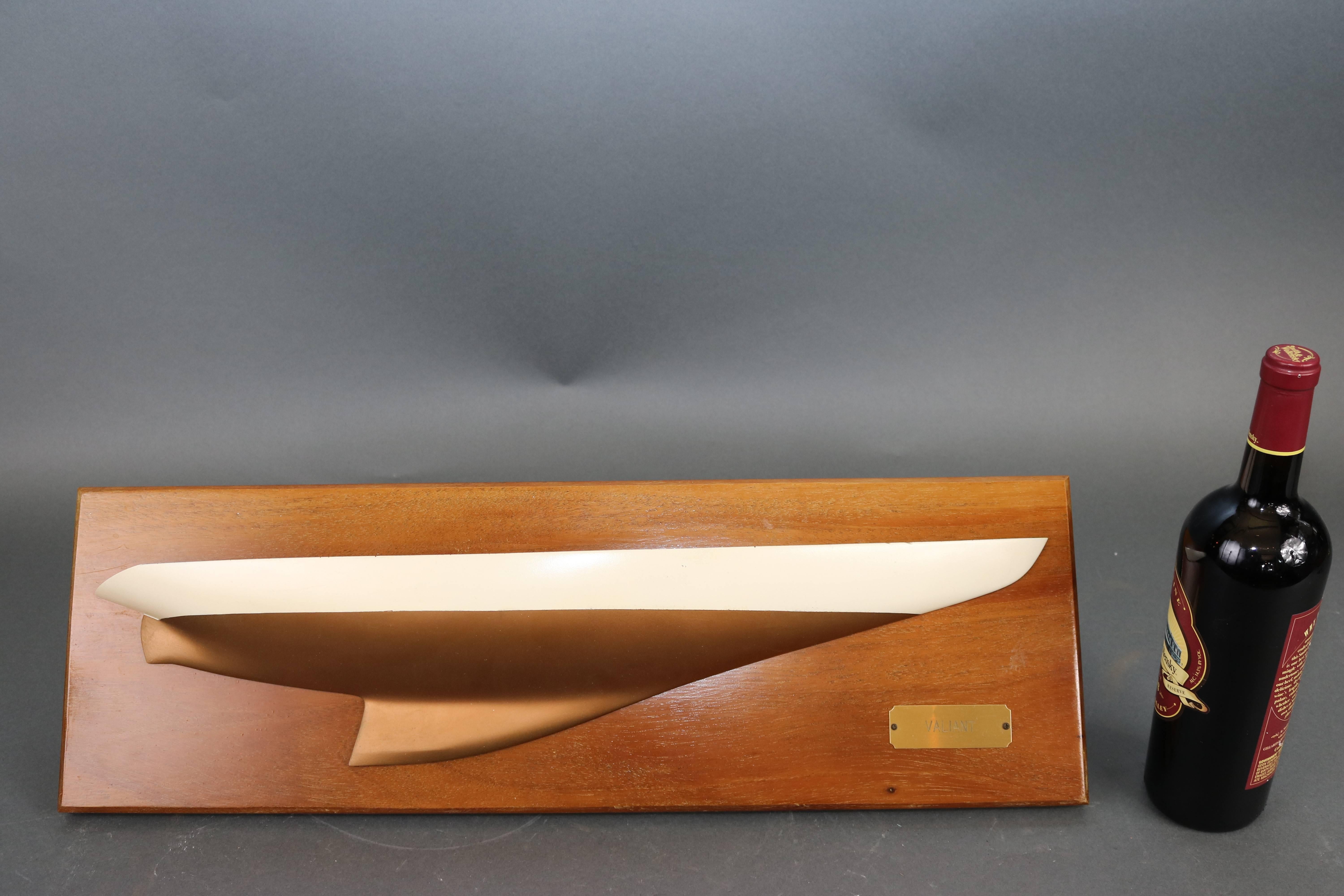 Half Model of 12-Meter Yacht Valiant at 1stDibs | valiant 12 meter