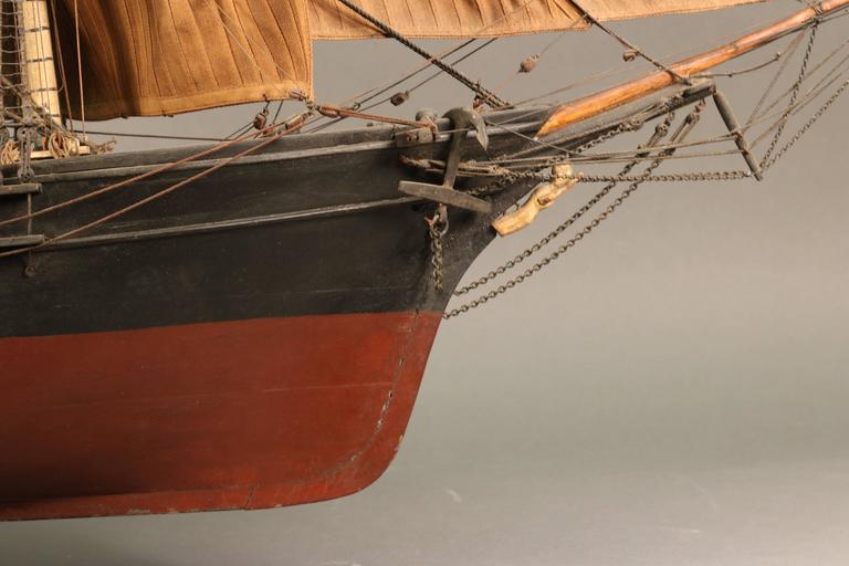 Antique Ship Model of a Clipper at 1stDibs