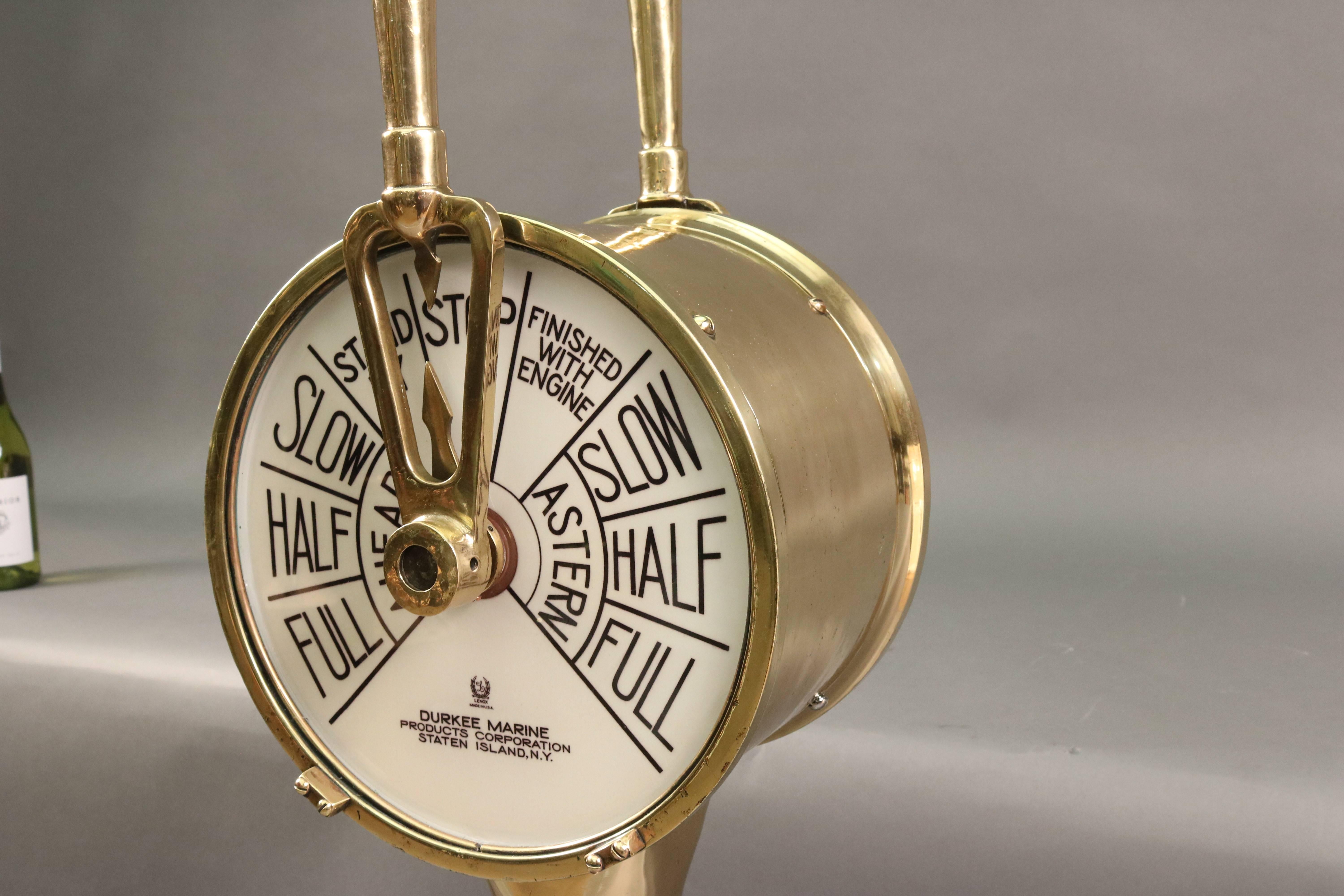Engine Order Telegraph by Durkee at 1stDibs | engine order telegraph ...
