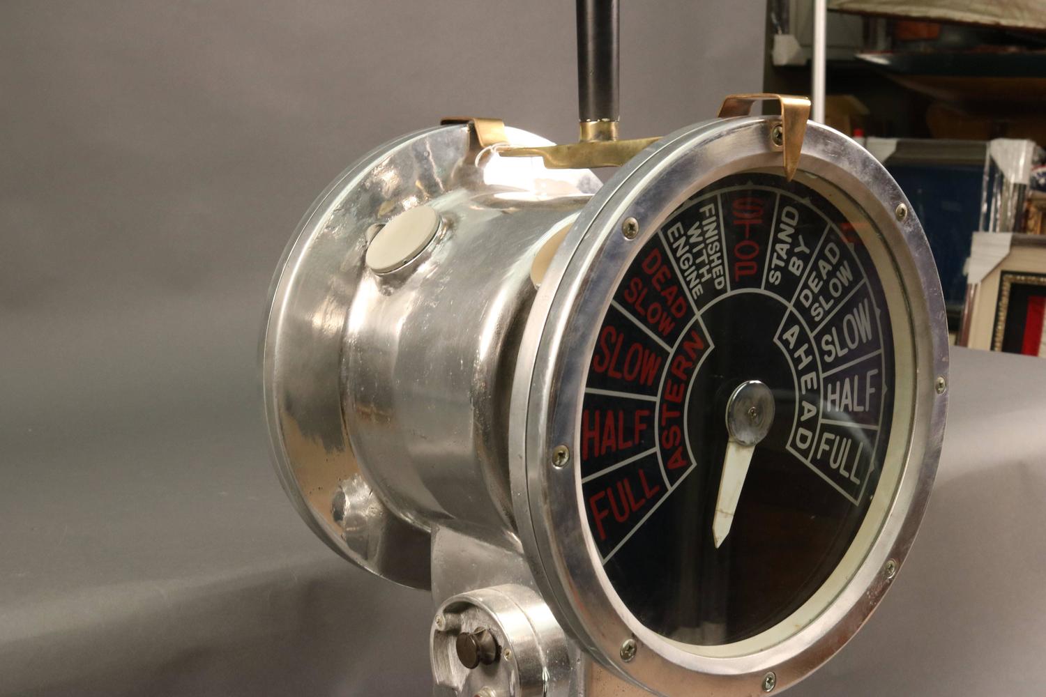 Engine Order Telegraph, Aluminum For Sale at 1stdibs