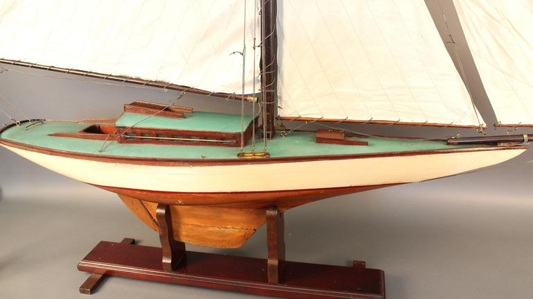 Vintage Pond Yacht For Sale at 1stDibs | pond yacht for sale, pond ...