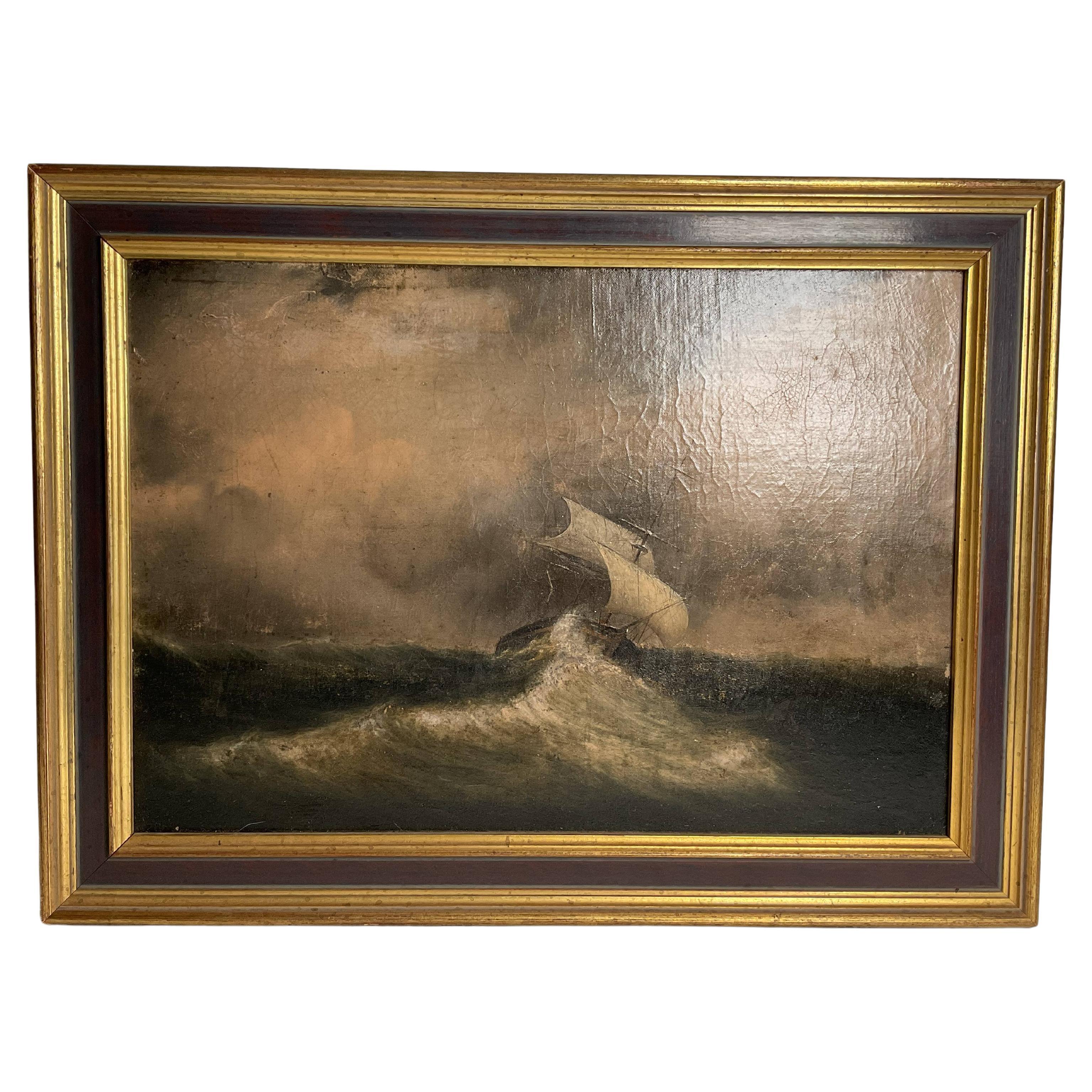 Surrealist Painting by Jean-Pierre Clement at 1stDibs