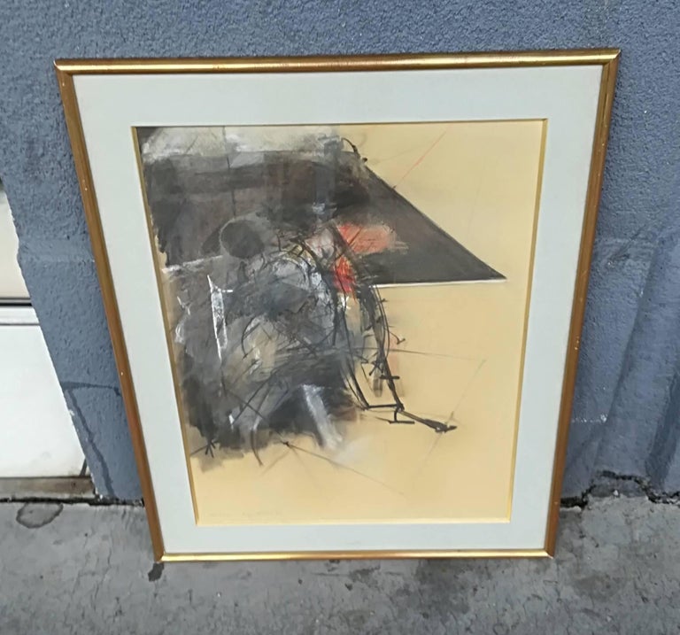 Albert Bitran Mixed Media on Paper, 1982 For Sale at 1stDibs | albert ...