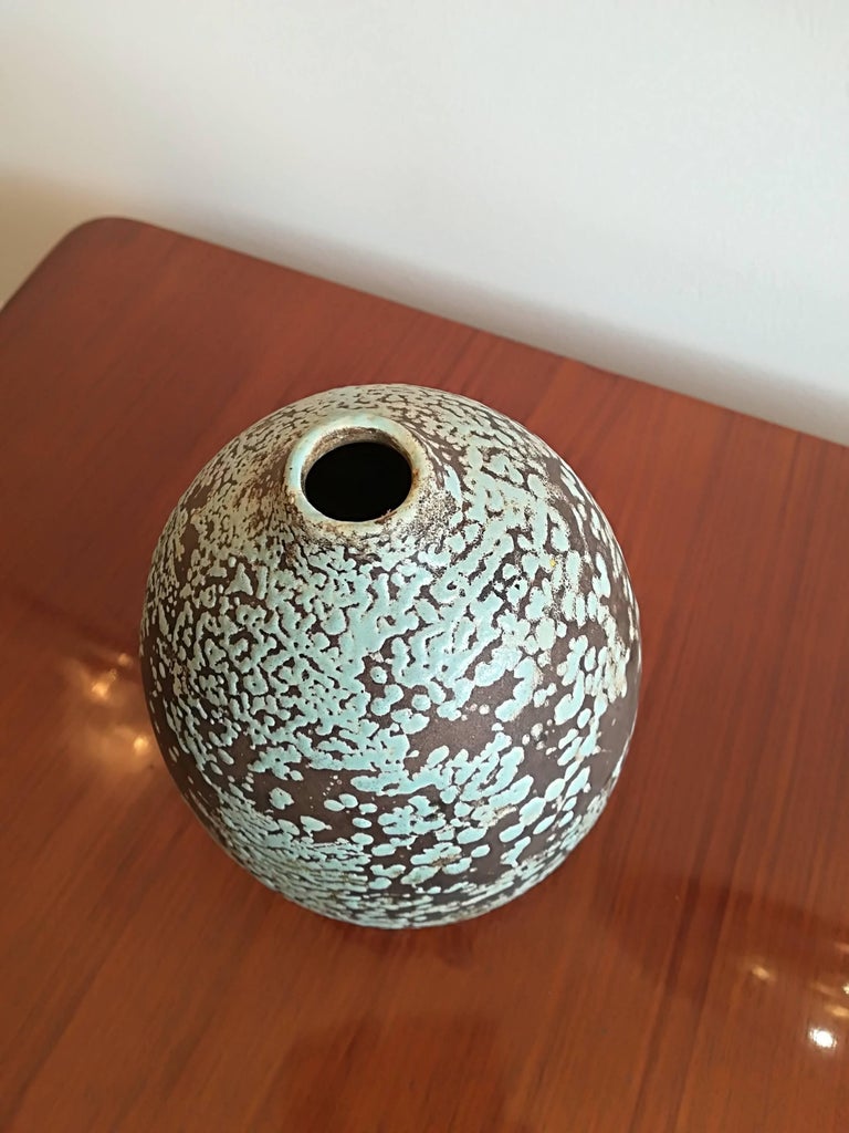 Jean Besnard Art Deco Ceramic Vase, circa 1930 at 1stDibs