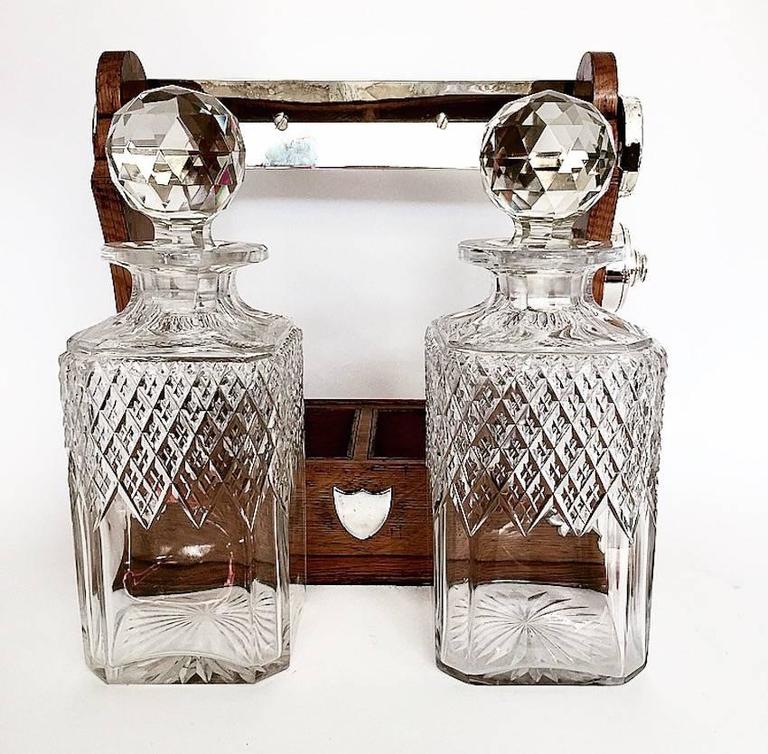 English Oak Tantalus For Sale at 1stDibs