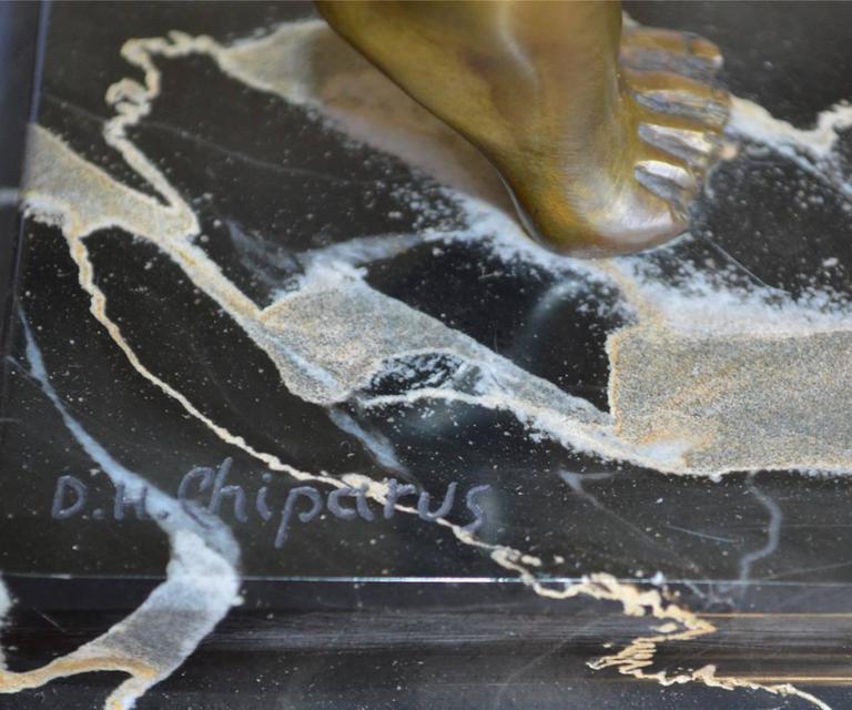Signed Chiparus Bronze Dancer at 1stDibs