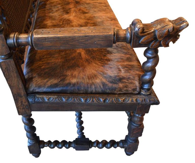 Antique European Gothic Style Hand-Carved Bench at 1stDibs | gothic ...