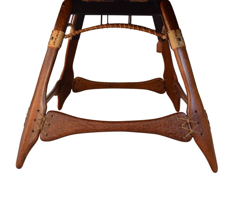 Large Palmwood Pacific Green Dining Navajo Round Dining Table from Fiji ...