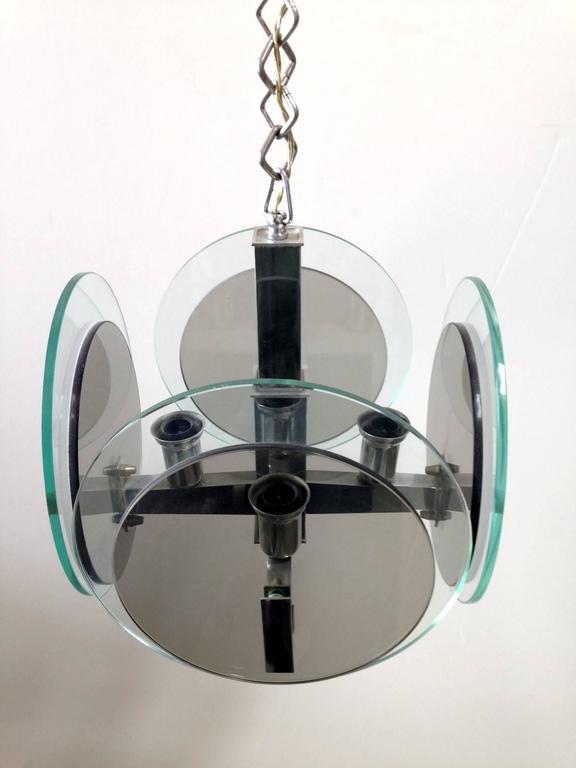 Disc Pendant by Cristal Art For Sale at 1stDibs