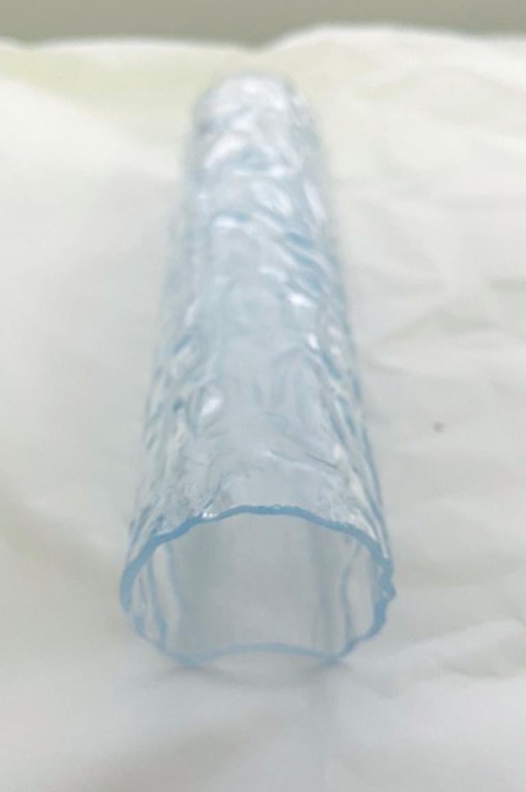 Pair of Textured Blue Tubes Sconces by Fabio Ltd For Sale at 1stDibs