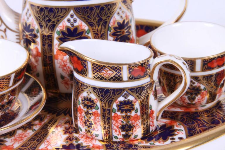 Royal Crown Derby Miniature Tea Set at 1stDibs | crown derby tea set ...