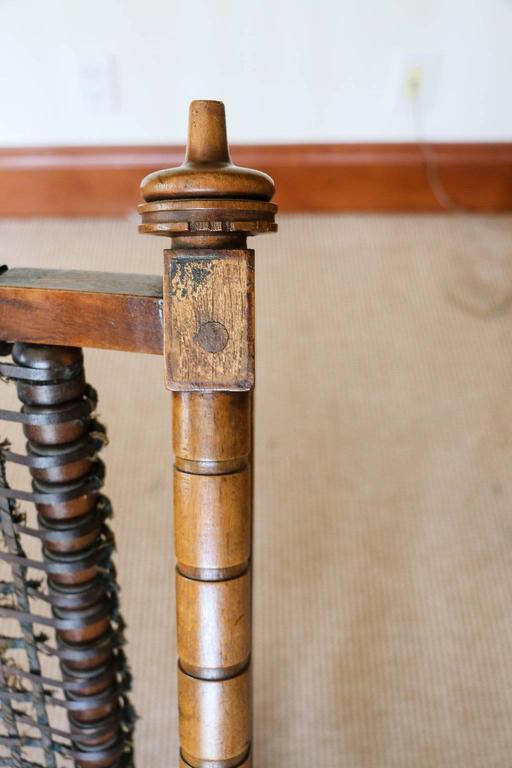 Rare George Hunzinger Rocking Chair with Patented Steel Webbing, 1869 ...