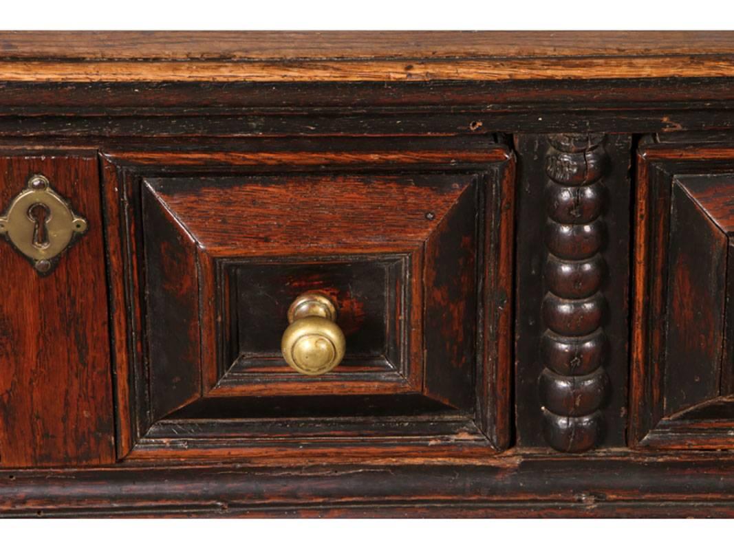 Late Jacobean Oak Welsh Hunt Board at 1stDibs
