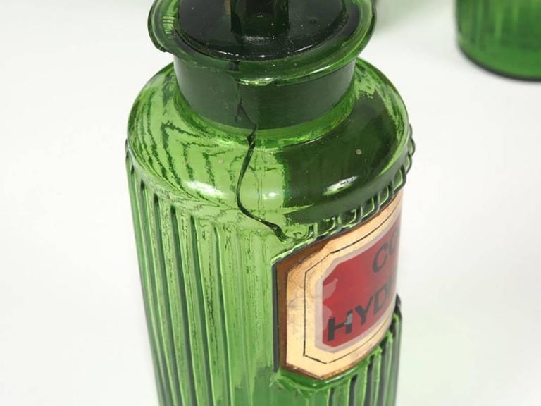 Ten-Piece Antique Apothecary Set For Sale at 1stDibs