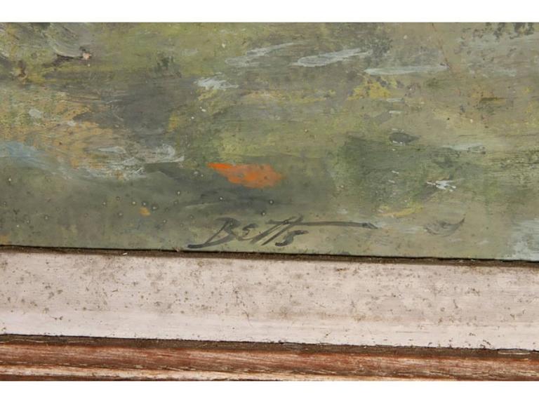 Edward Betts "Young Artist" Watercolor on Board at 1stDibs