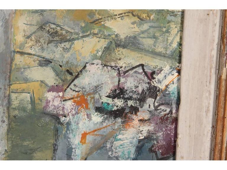 Edward Betts "Young Artist" Watercolor on Board at 1stDibs