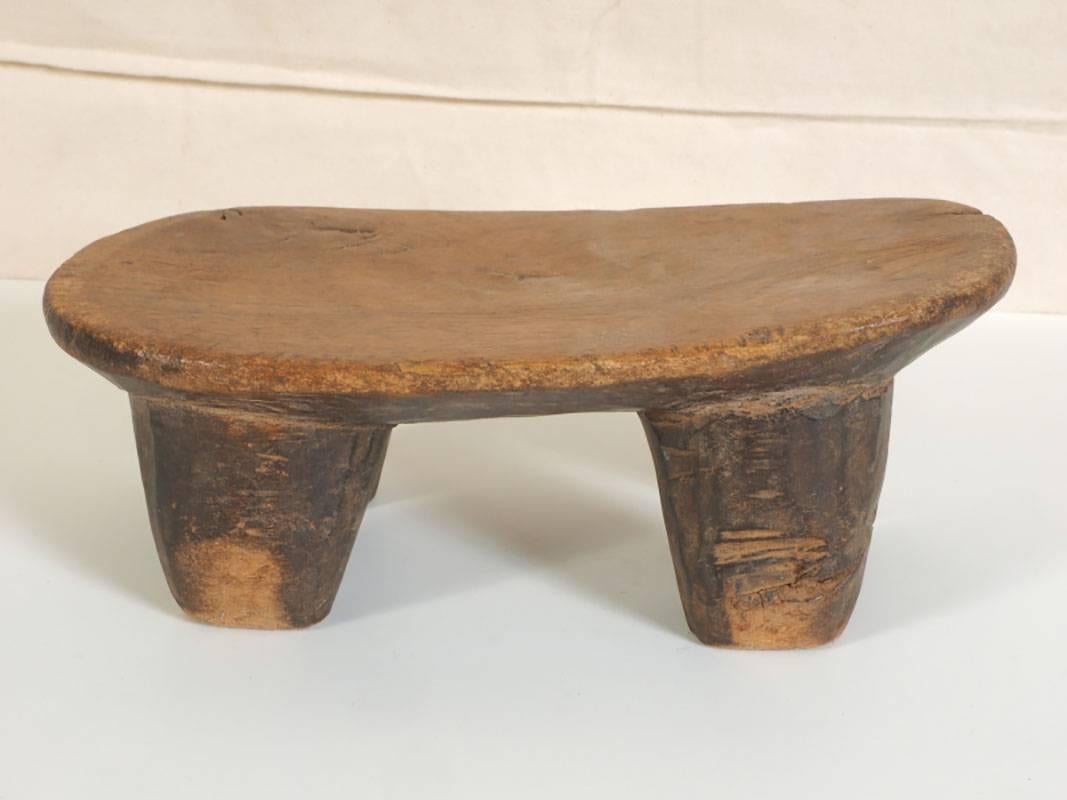 Traditional Lobi Tribe Stool/Head Rest at 1stDibs | traditional stool ...