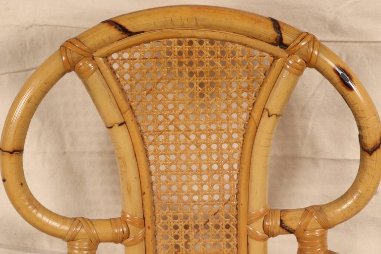 Rattan Table and Chair Set by Willow and Reed For Sale at 1stDibs