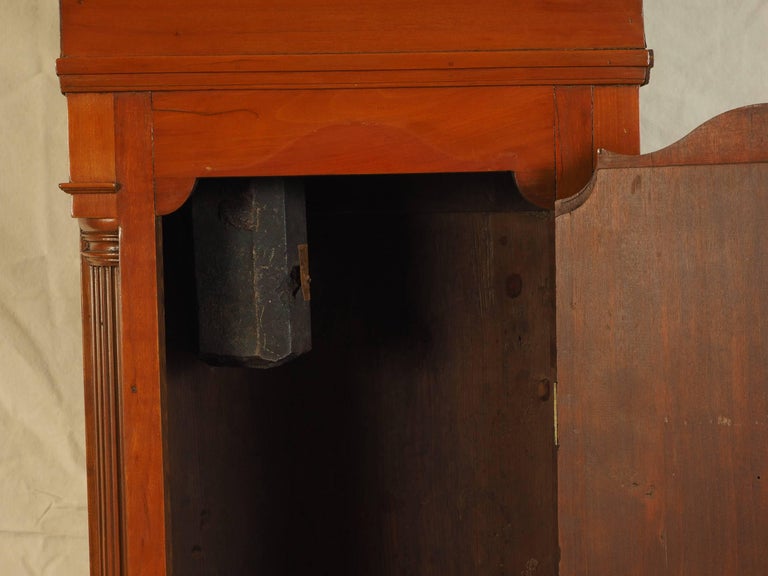 American Chippendale Tall Case Clock by Goldsmith Chandlee of ...