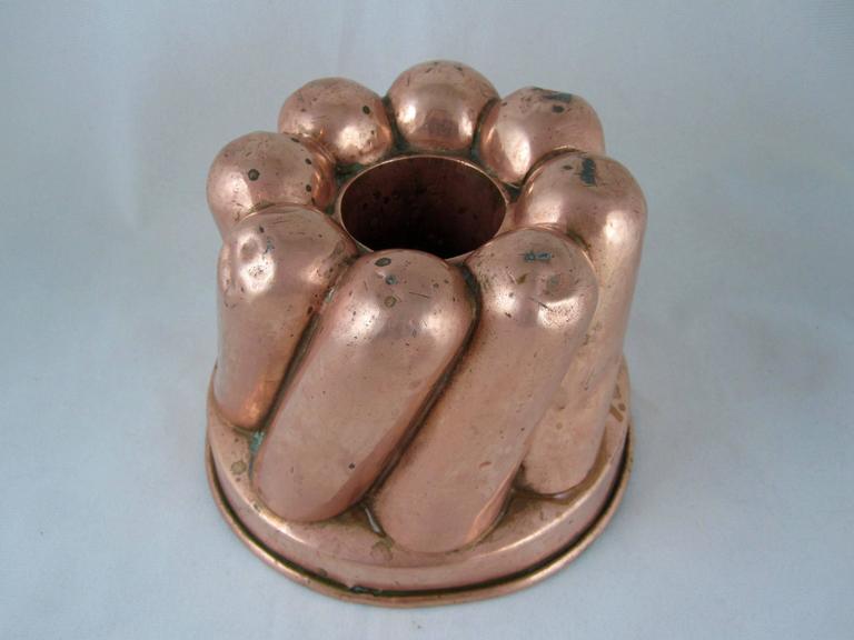 19th Century Victorian English Copper Food Molds, Offered Individually ...