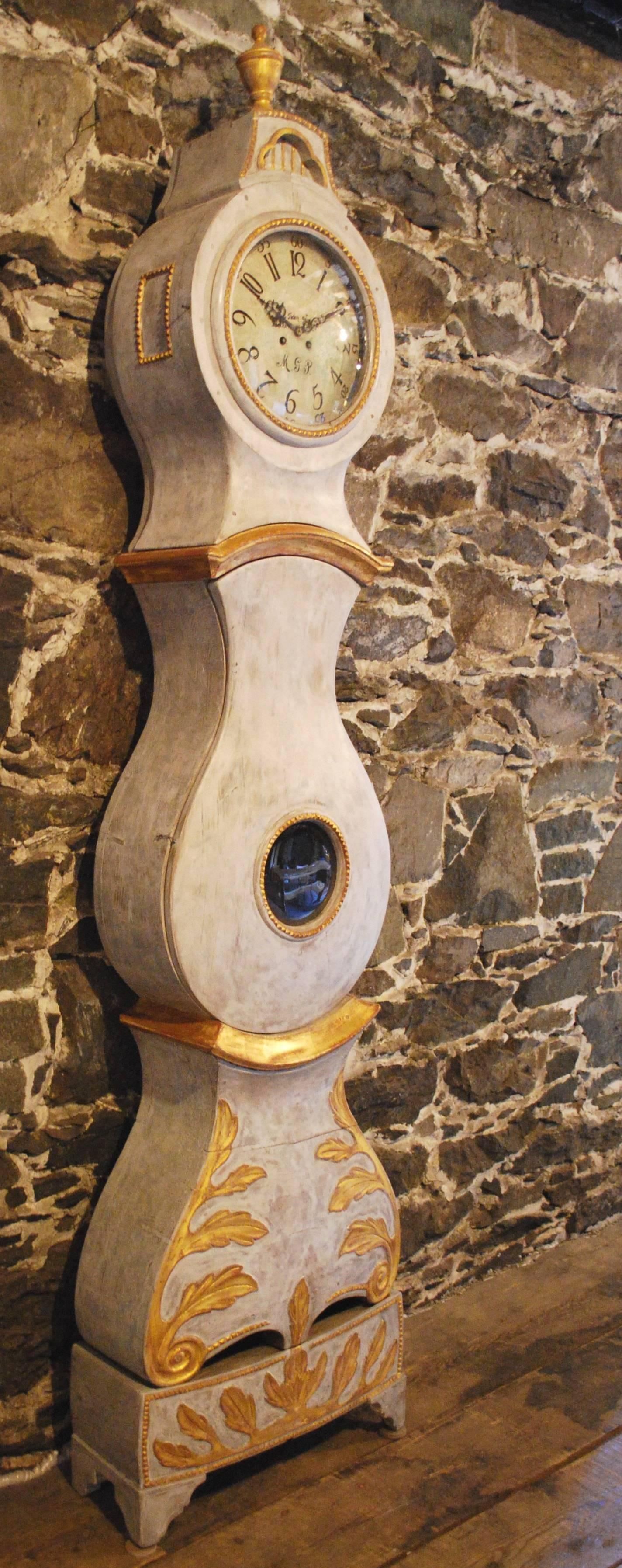 Swedish Mora Clock by Sven Nilsson Morin, circa 1780 at 1stDibs