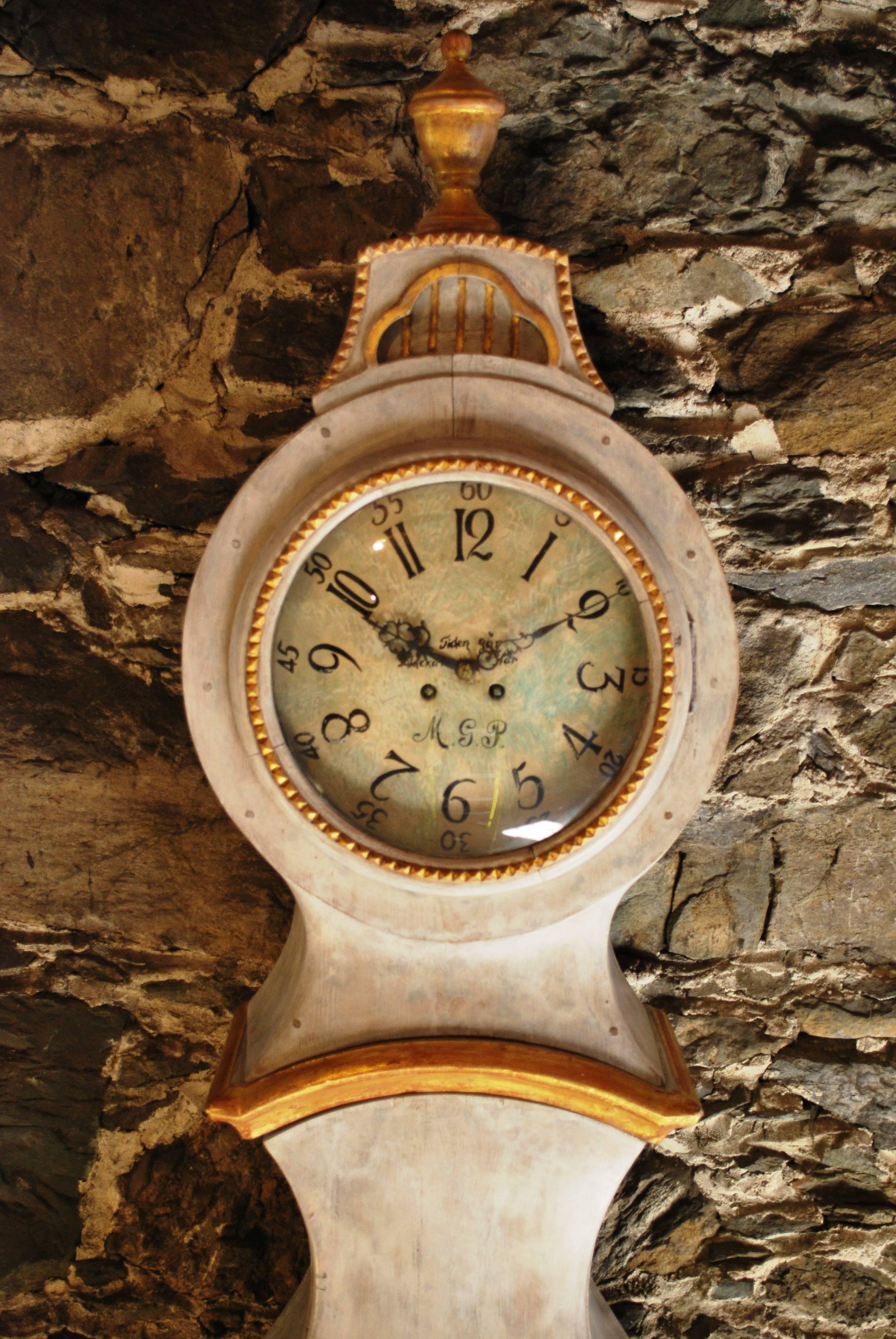 Swedish Mora Clock by Sven Nilsson Morin, circa 1780 at 1stDibs