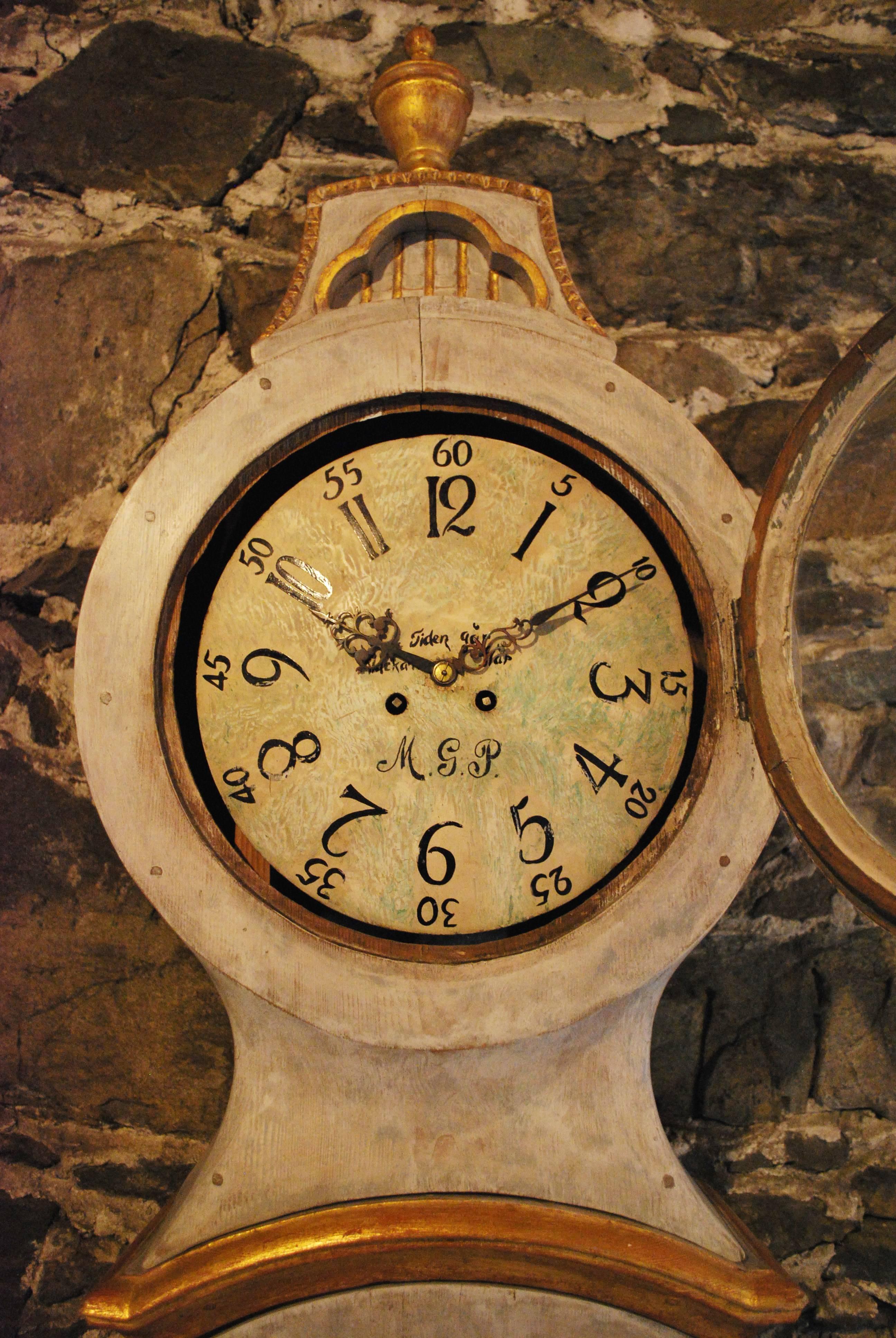 Swedish Mora Clock by Sven Nilsson Morin, circa 1780 at 1stDibs