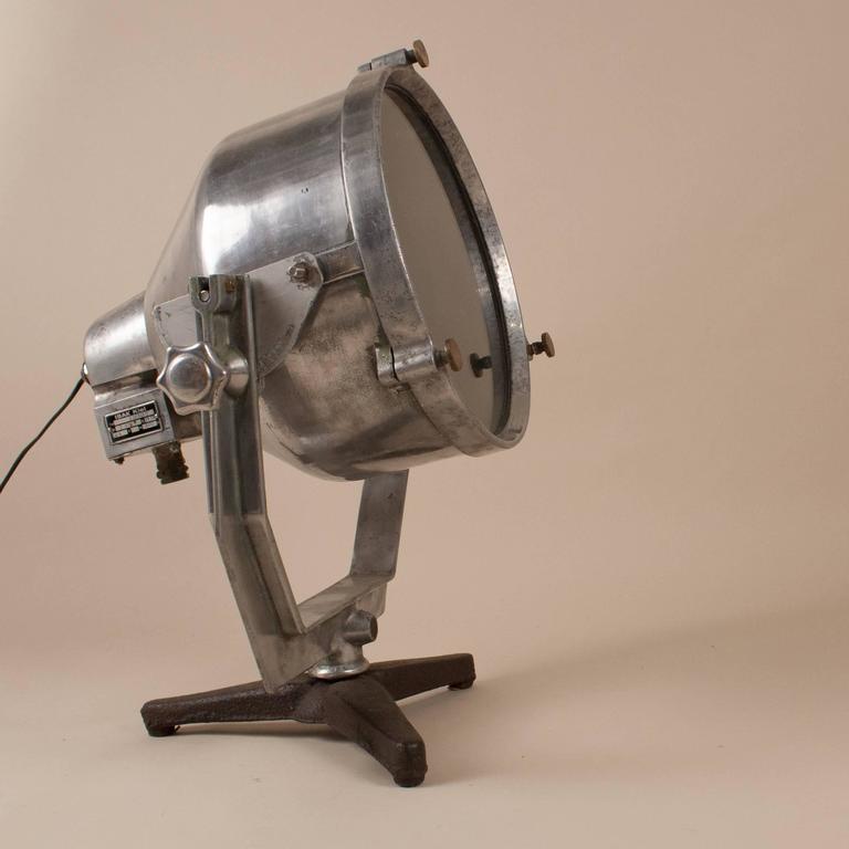 Vintage Aluminum Marine Searchlight at 1stDibs | vintage marine ...