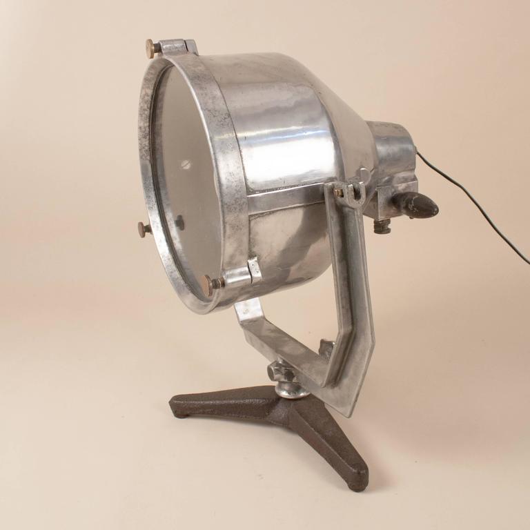 Vintage Aluminum Marine Searchlight at 1stDibs | vintage marine ...