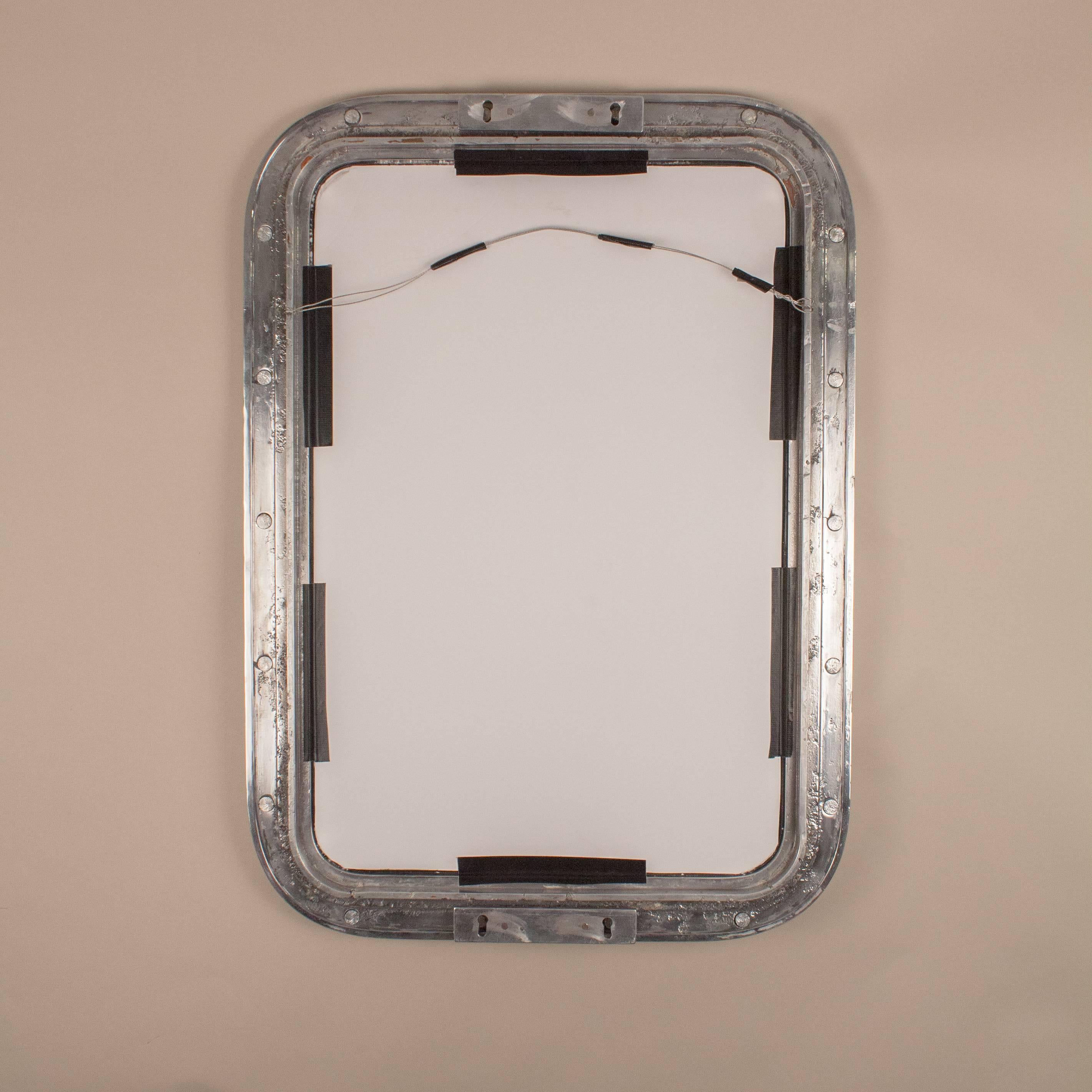 Mid-Century Aluminum Nautical Ship's Window Mirror at 1stDibs | ship ...