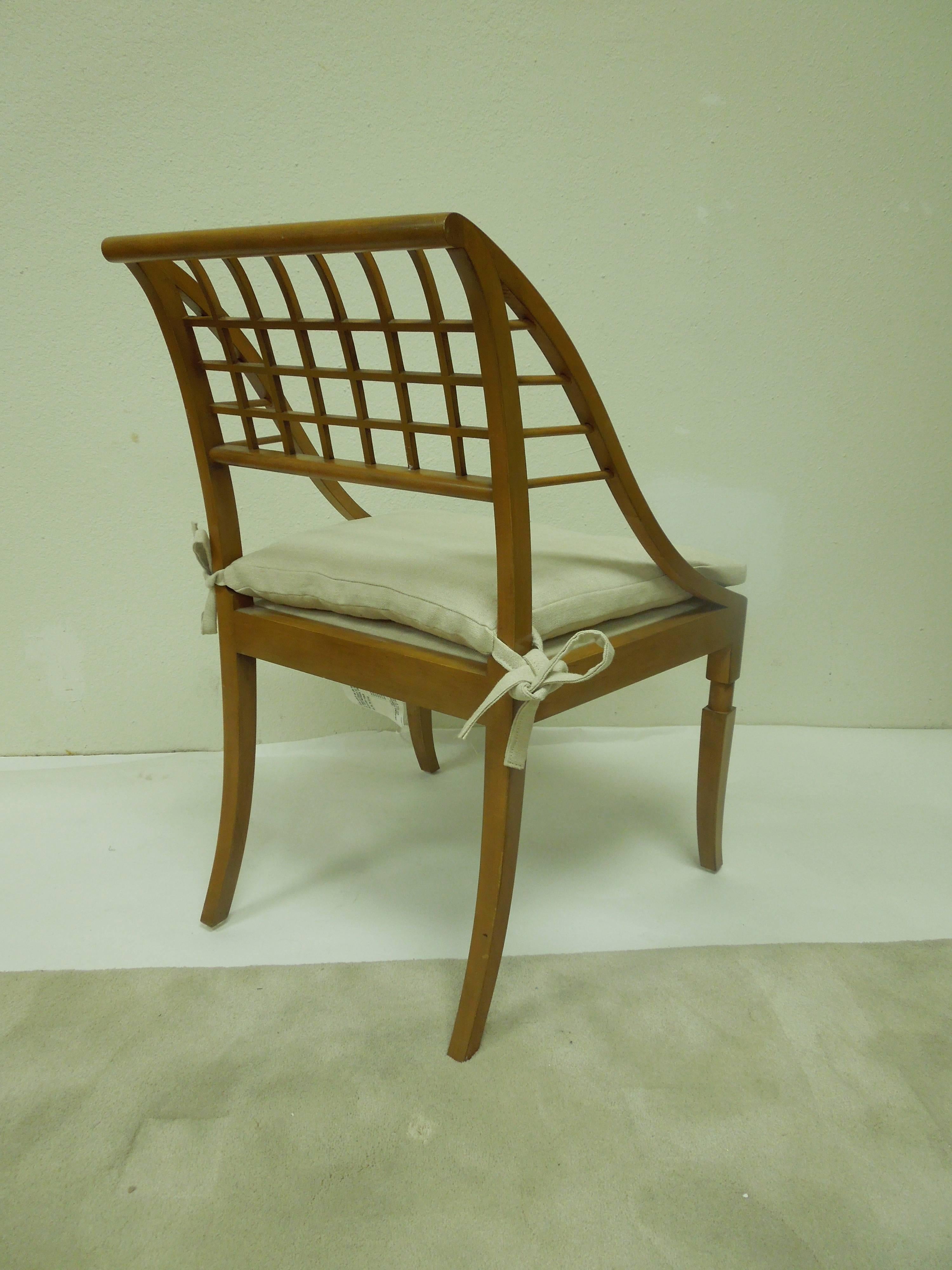Superb Sleigh Chair by John Saladino at 1stDibs